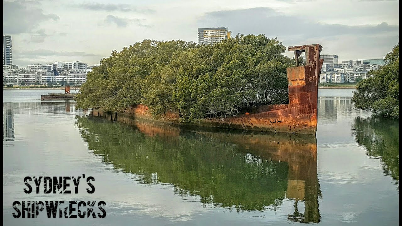 Sydney's Abandoned Shipwrecks - Homebush Bay - YouTube