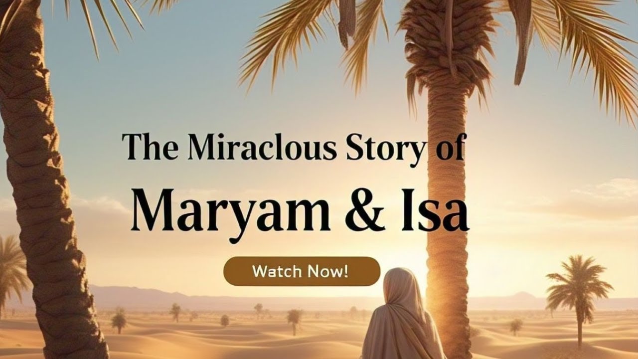 "The Miraculous Story of Maryam (Mary) and Isa (Jesus) | Islamic Story ...
