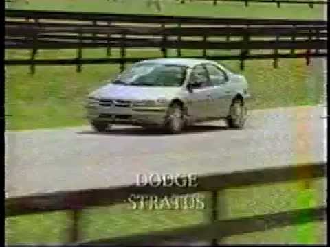 1995 Dodge Stratus driving, narrated footage and features - YouTube