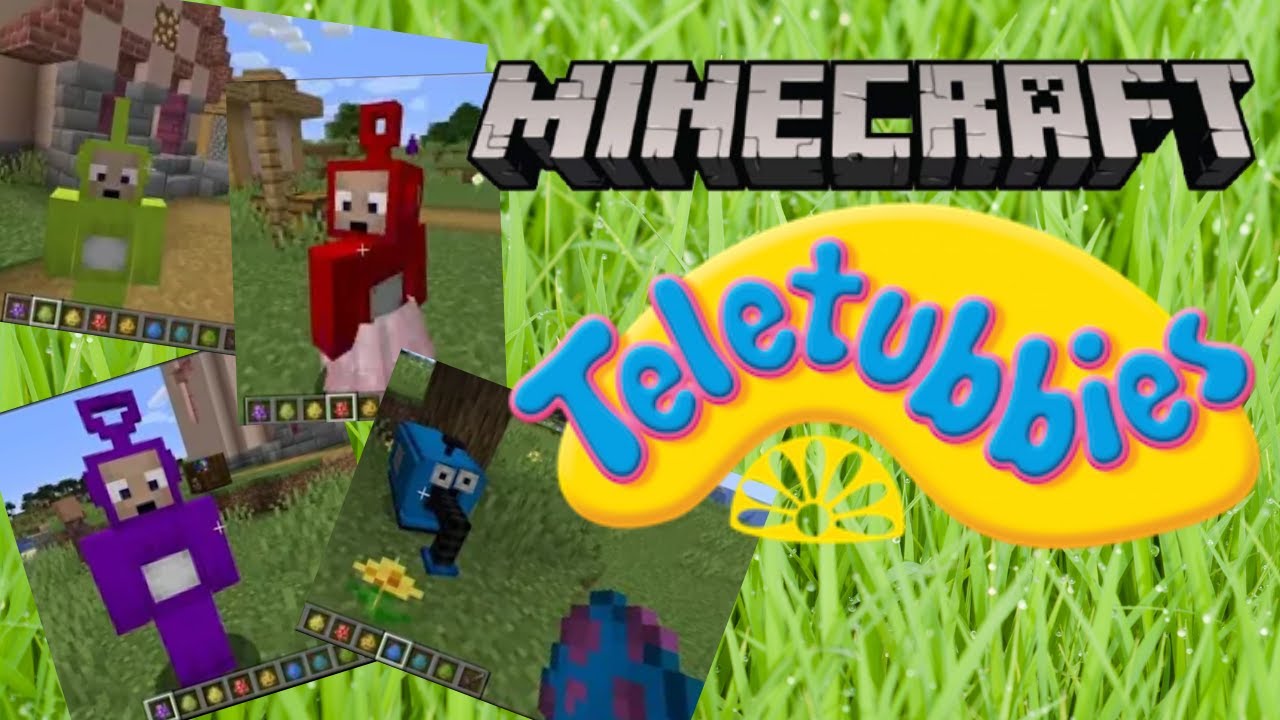 Minecraft Forge 1.16.4+ TELETUBBIES MOD!!! - YouTube