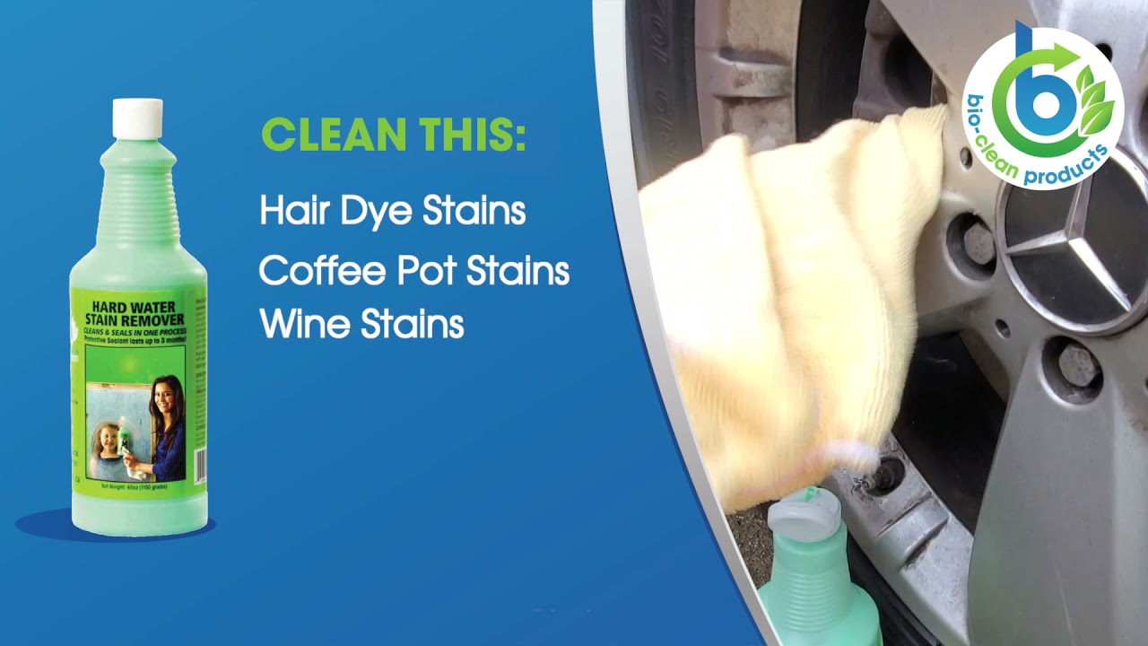 Bio-Clean - The original and best hard water stain remover. - YouTube