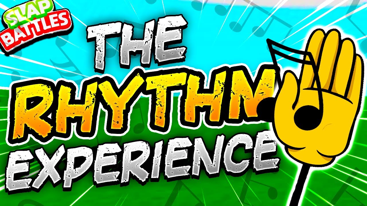 The RHYTHM Glove Experience 🎵- Slap Battles Roblox - YouTube
