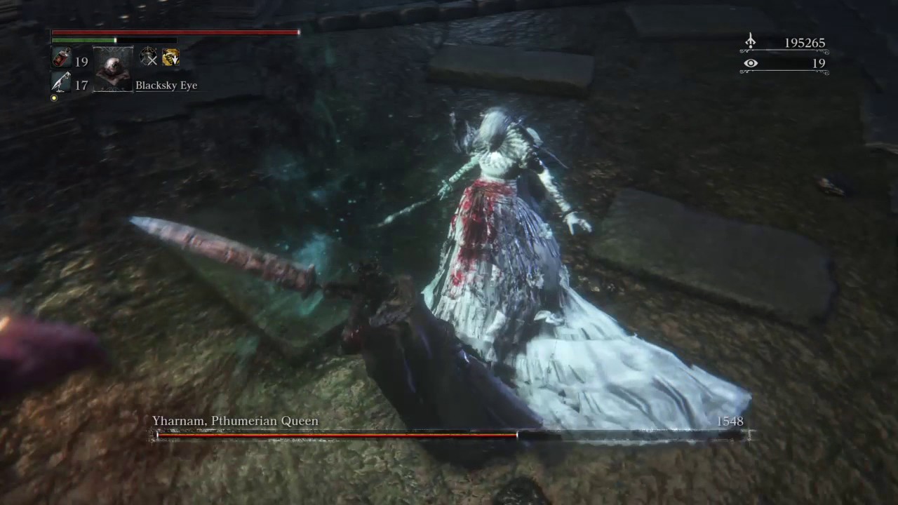 Bloodborne - Yharnam, Pthumerian Queen - YouTube