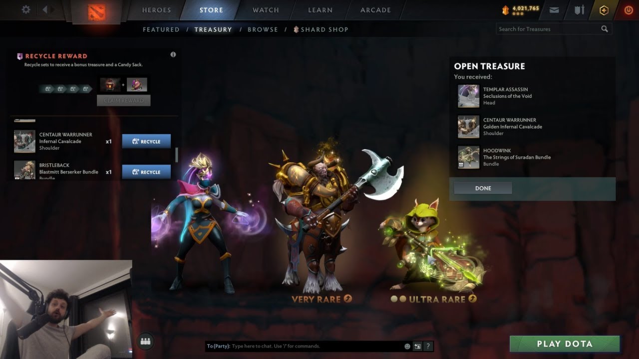 Open Treasure Battle pass TI11 | Thanks Gaben !!! The International ...