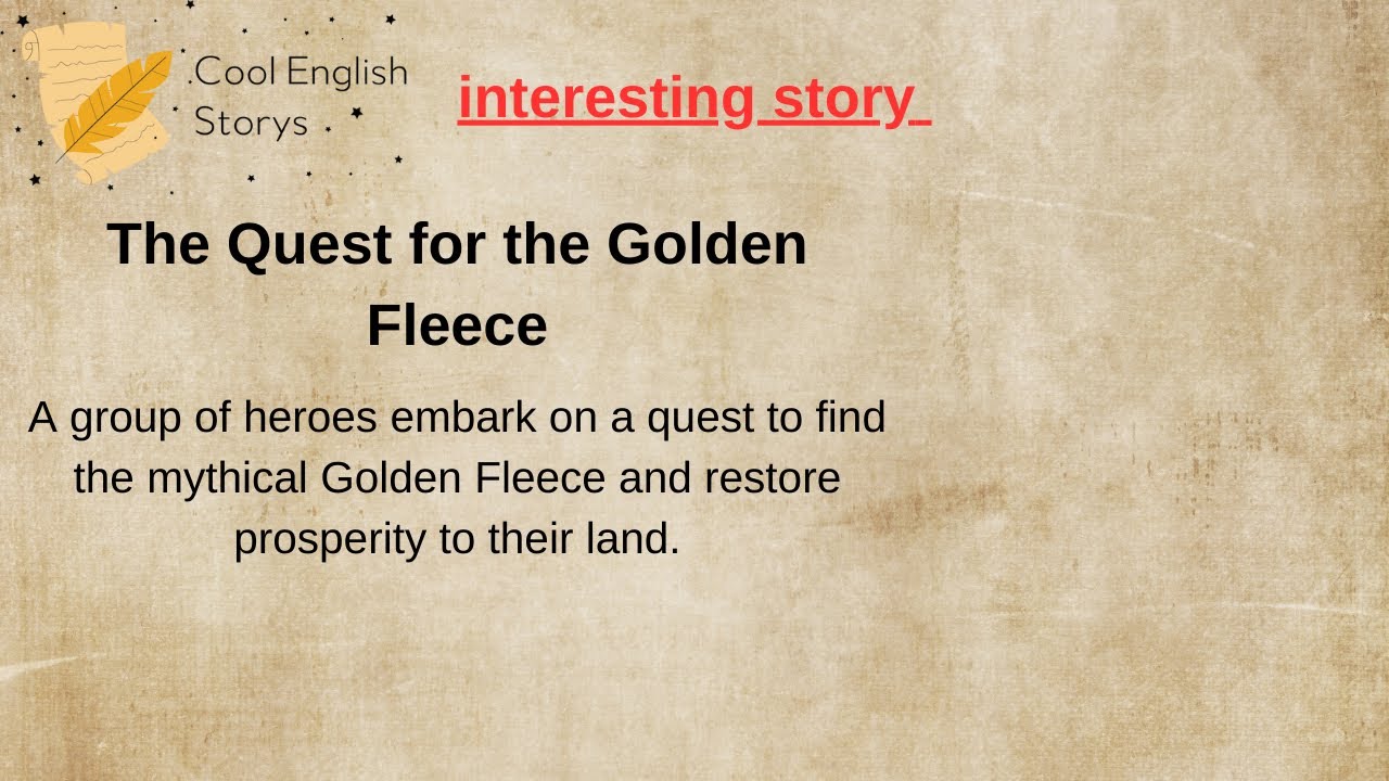Learn English through Story - Level 0 : The Quest for the Golden Fleece ...