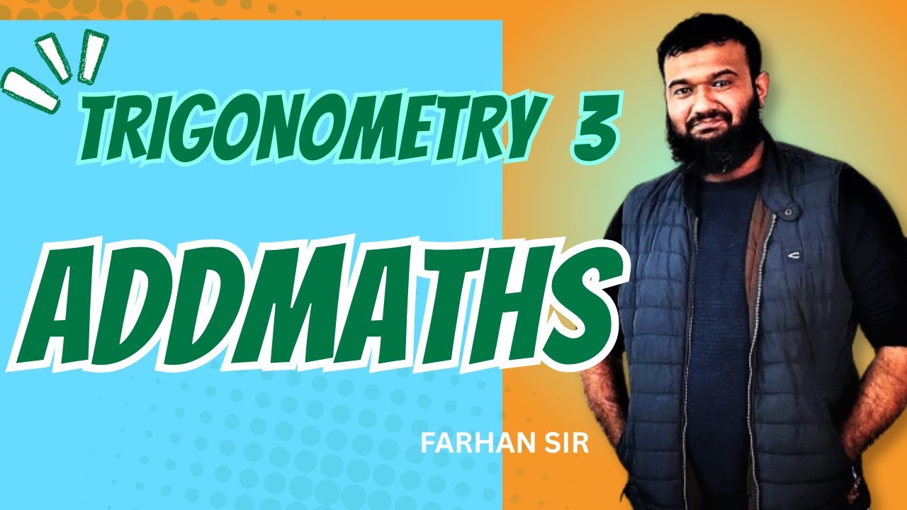 Trigonometry: part-3: ADDITIONAL MATH BANGLA LECTURE - YouTube