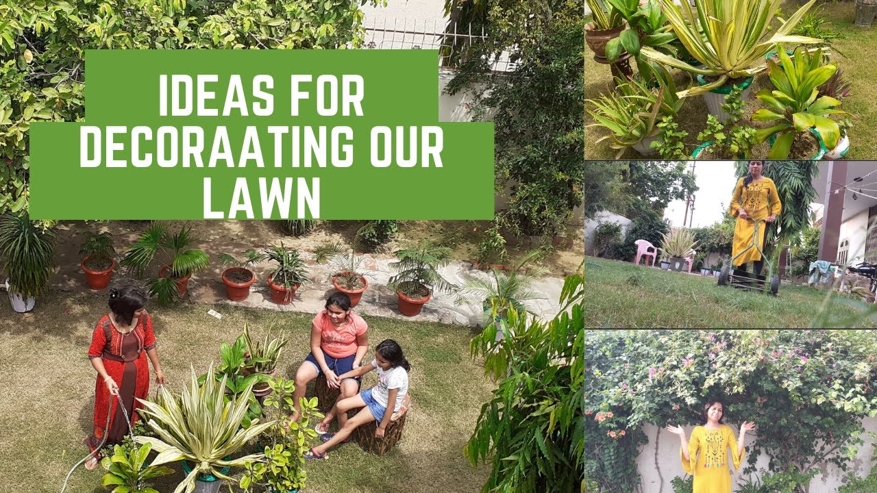 How to organize our lawn or garden in neat and clean way and to give it ...