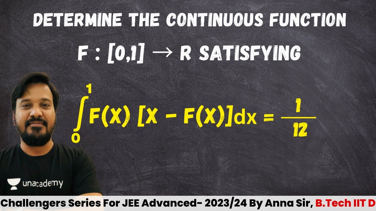 Very Good Challenging Question On Definite Integration : Calculus (Part ...