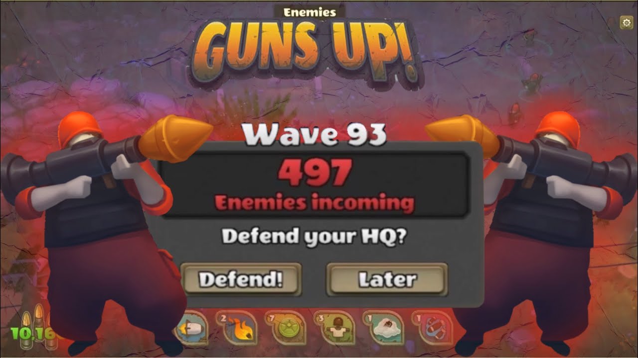 Guns Up! Defeating The Rocketeer Onslaught of Wave 93 - YouTube