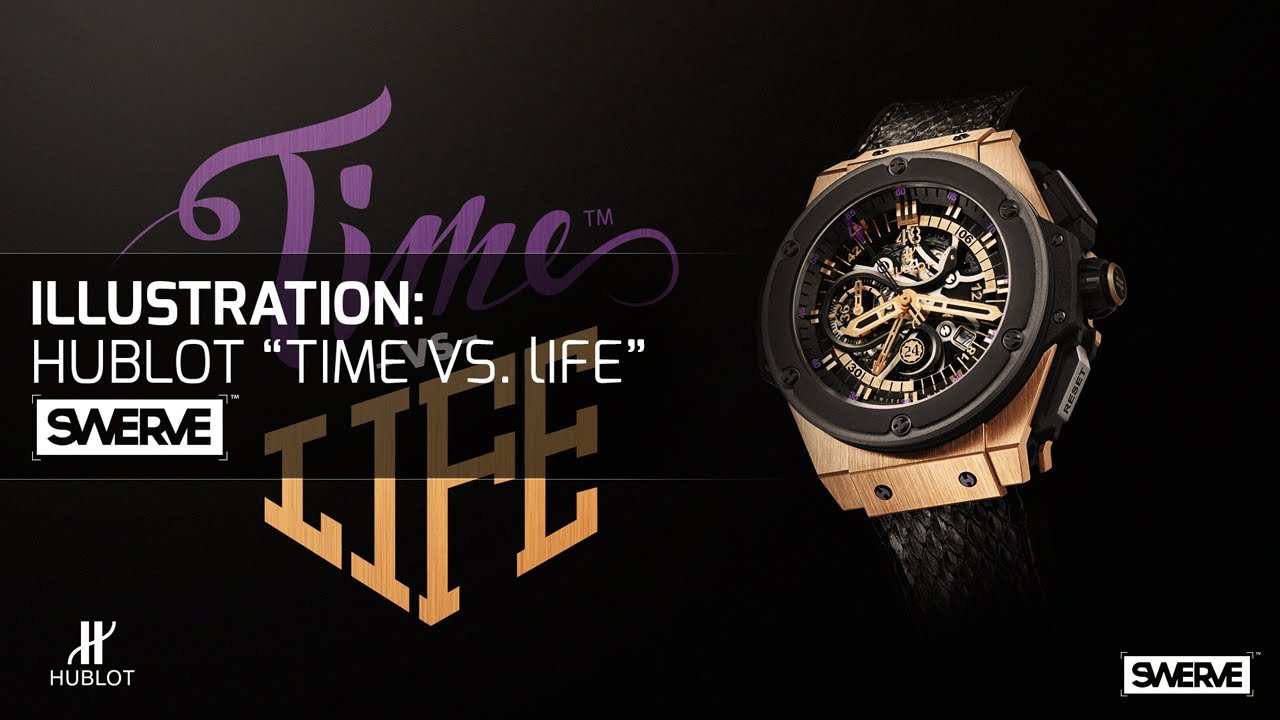 Swerve™ Graphic designer: Speedart | Hublot Project - "Time vs. Life ...