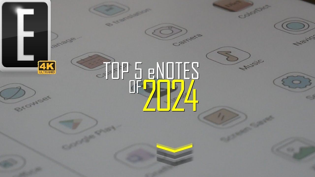Top 5 Note Taking e-Readers 2024: Ranked - YouTube