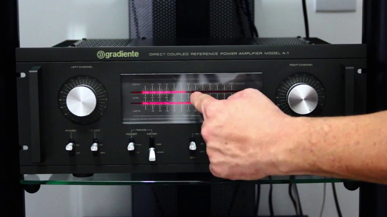Potência A1 e Pré Amplificador P1 da Gradiente System One - YouTube