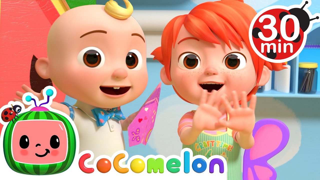 YoYo's Paper Airplanes- @CoComelon | Kids Cartoons & Nursery Rhymes ...