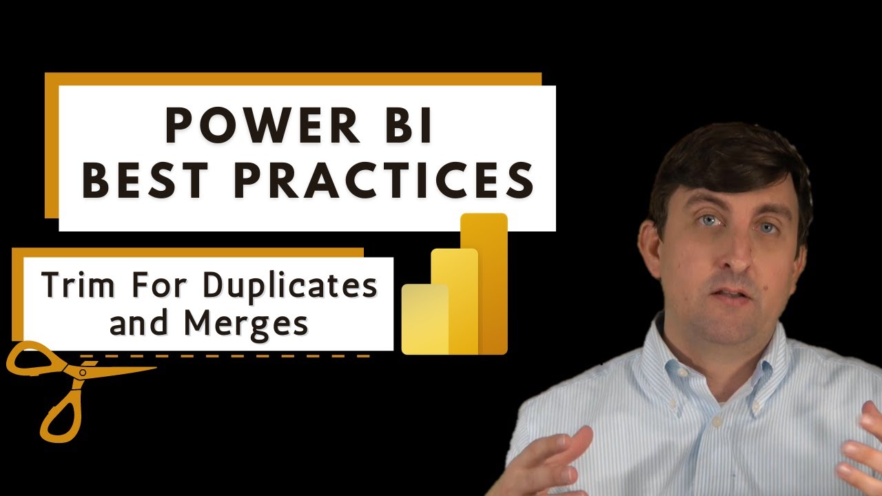 (Power BI Best Practice) Trim To Merge and Remove Duplicate Records ...