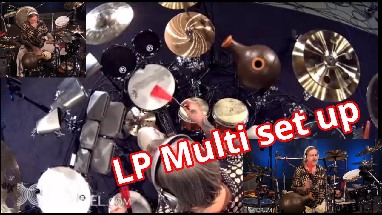 HUGE MULTI-PERCUSSION SET UP - YouTube