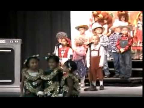 Astatula Elementary 2009 Kindergarten Christmas Play Part 1 - YouTube