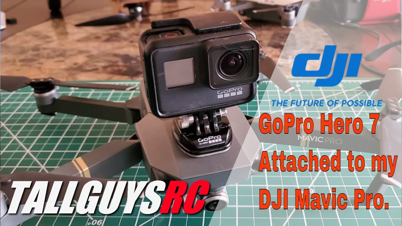 DJI Mavic Pro with Gopro Hero 7 Attached - YouTube