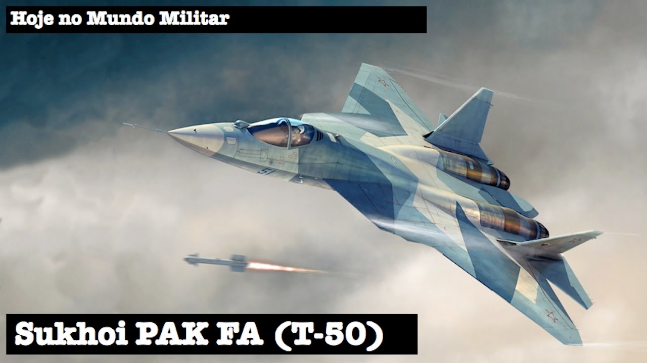 Sukhoi PAK FA (T-50) - YouTube