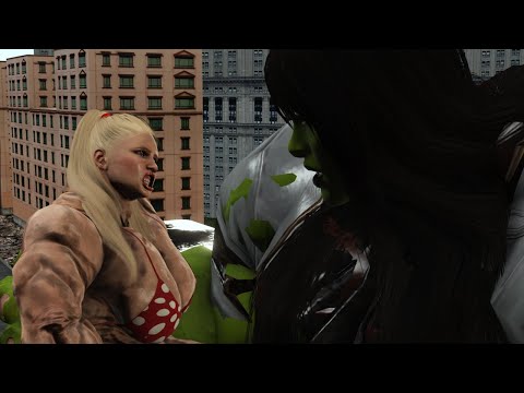 She Hulk Transformation #17 - (Singer Rihanna) Part 2