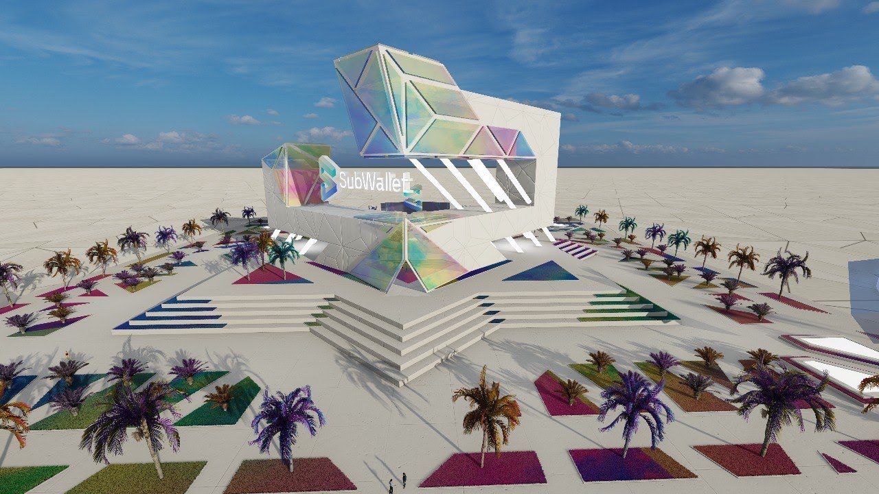 SubWallet Building - Bit.Country Metaverse - YouTube