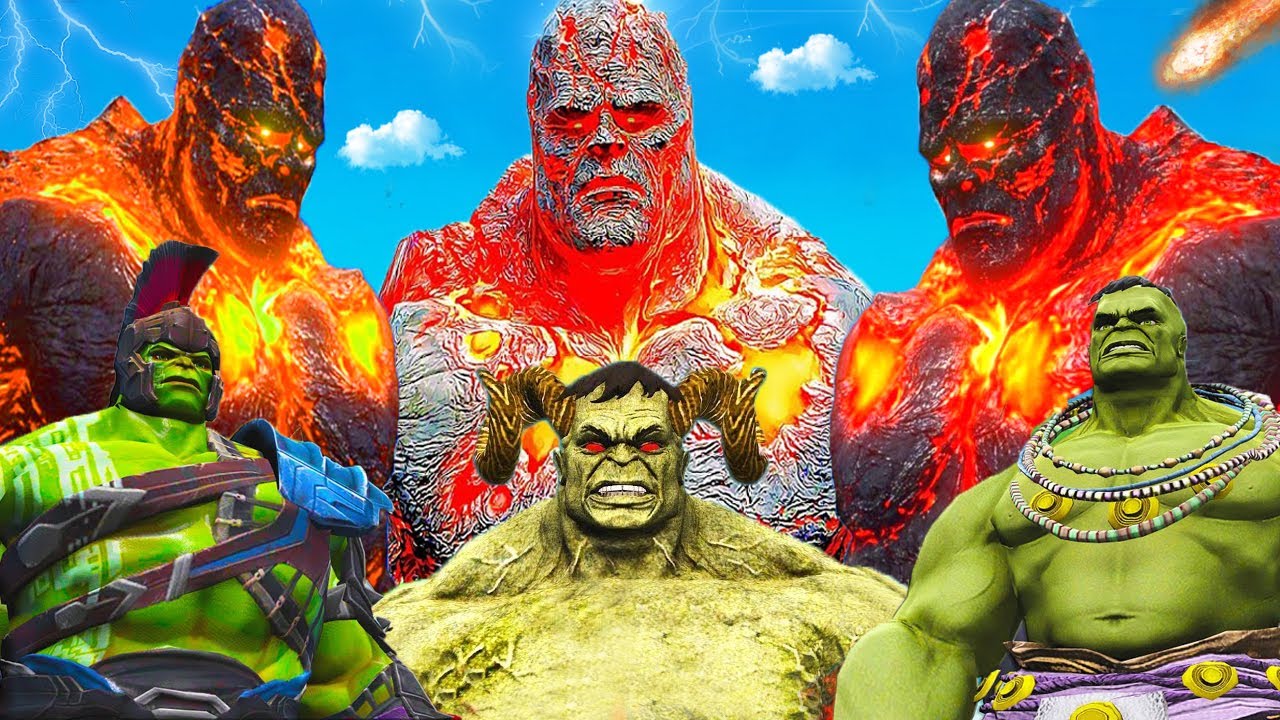 Franklin Found HULK BROTHER & Attacked LAVA GOD ARMY in GTA5 | Part - 3 ...