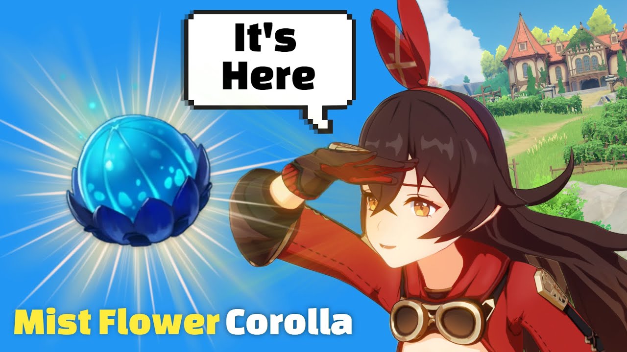 Quickly Find Mist Flower Corolla for Diluc Story Quest In Genshin ...