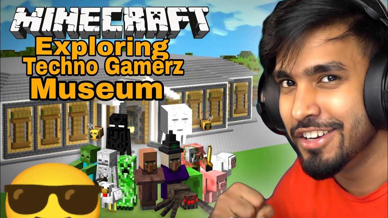 Exploring Techno Gamerz Museum In Minecraft | Gameplay #4 - YouTube
