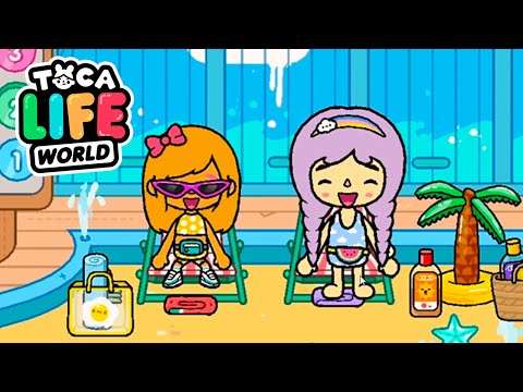 ¡Paso un Loco día de Piscina con mi Amiga Pija! Toca Boca Life World