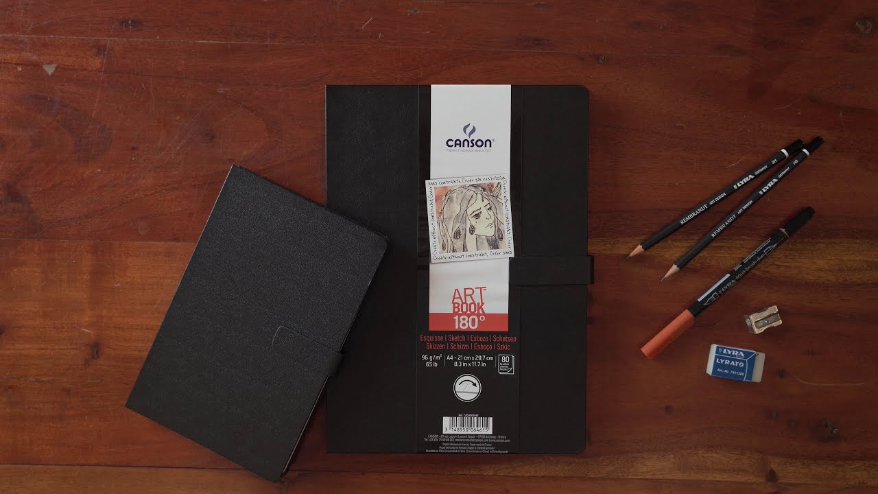 Canson® Art Book™ 180° - YouTube