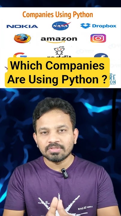 Companies using Python | Learn Python in 30 Days Series | #coding #python #pythonfullcourse ...
