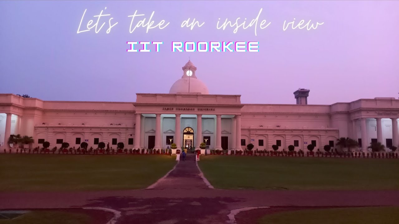 JAMES THOMASON BUILDING IIT ROORKEE - YouTube