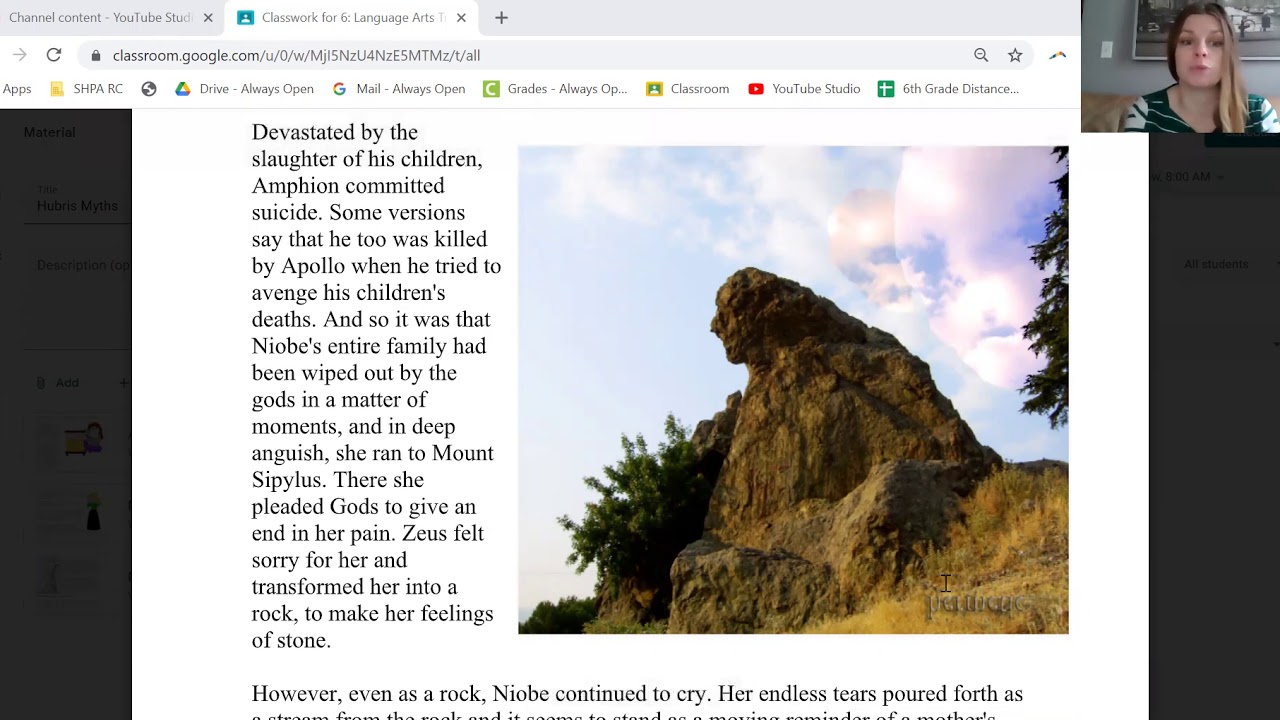 Hubris Myths - Niobe - YouTube