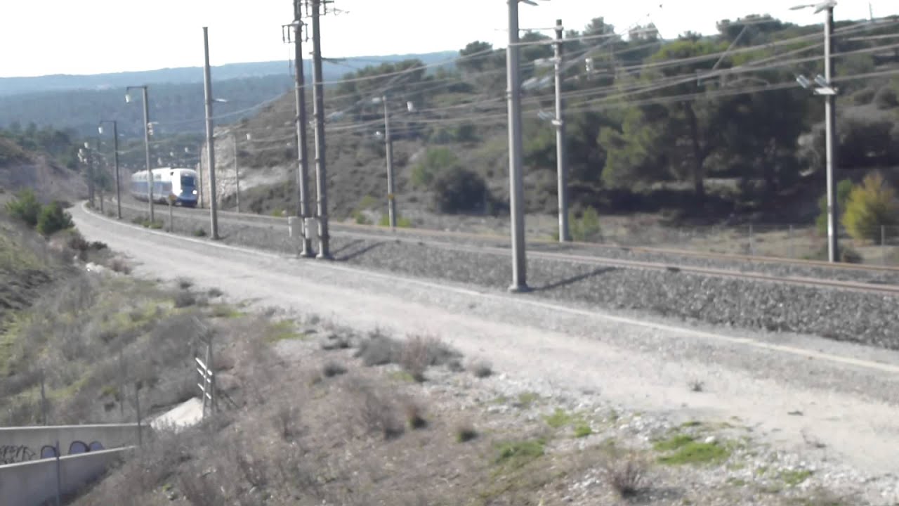 TGV sur la lgv (2) med full HD - YouTube