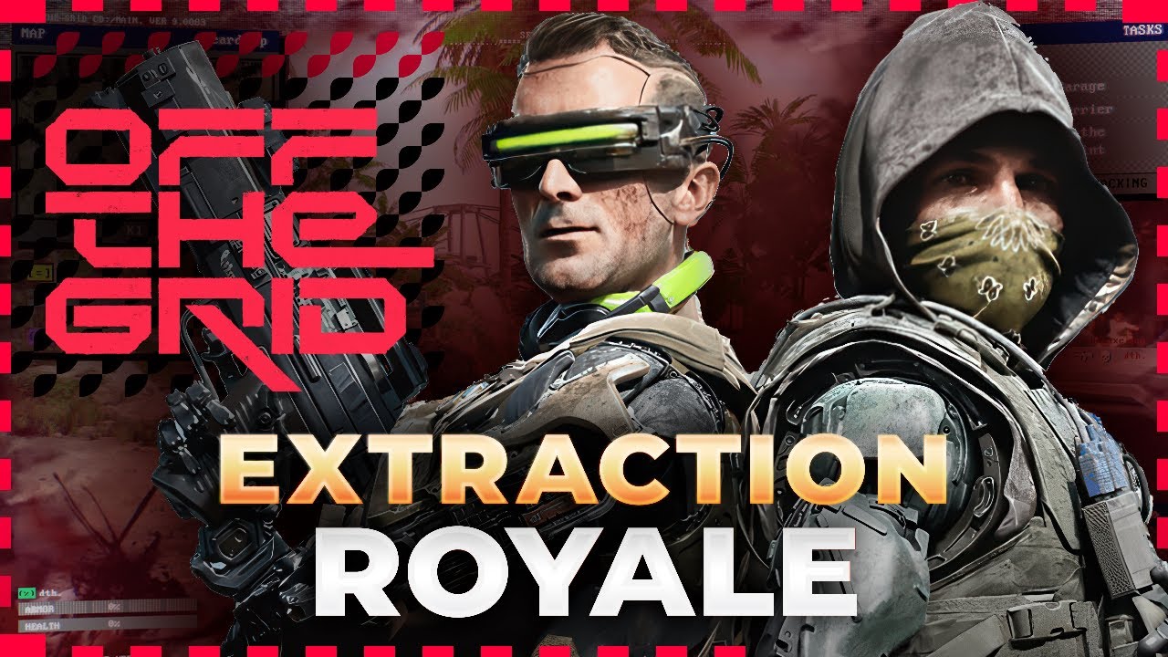What is off the grid game new extraction battle royale - YouTube