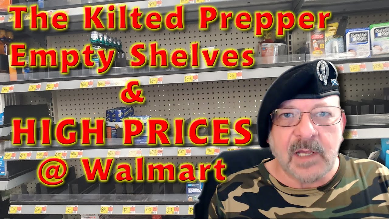 BREAKING NEWS - Empty Shelves at Walmart Too! - YouTube
