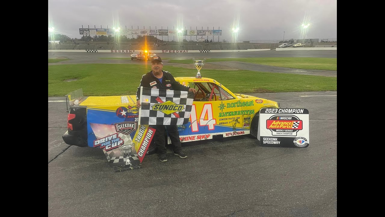 2023 Seekonk Speedway Truck Series Track Champion "Radical Rick" Martin ...