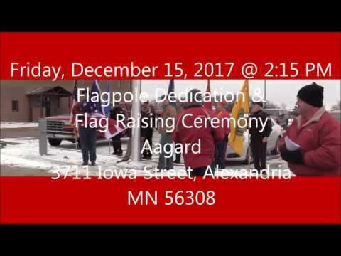 Flagpole Dedication Ceremony Examples The Major General John Cleland