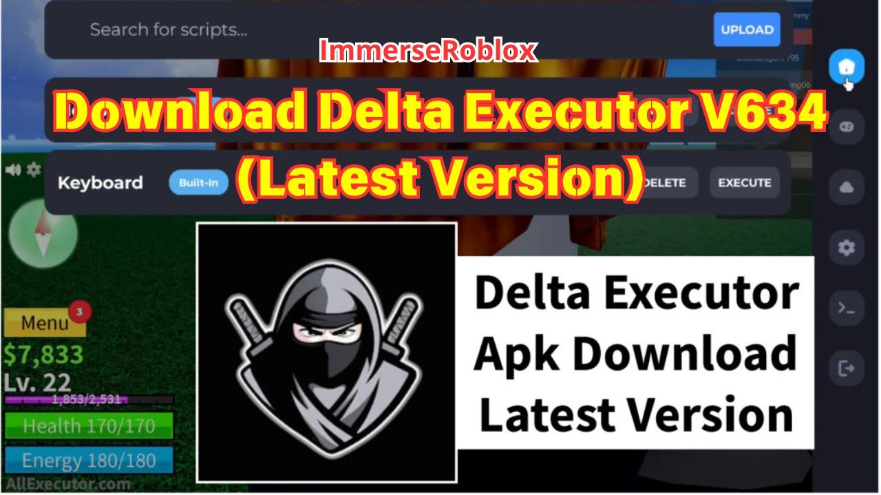 NEW DELTA LAST VERSION 2024!!!!! EXECUTOR V634 LINK DOWNLOAD IN COMMENT ...