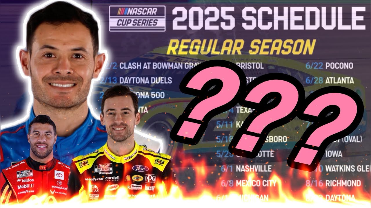 2025 NASCAR Cup Series Schedule | Mexico City & Bowman Gray Added on ...