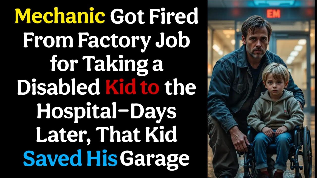Mechanic Got Fired From Job for Taking Disabled Kid to Hospital—Days ...