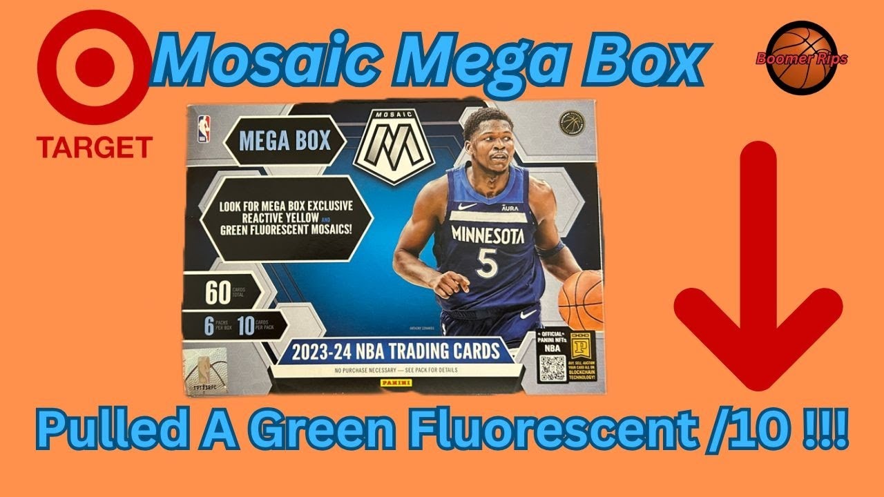 Target Mosaic Mega Box. Pulled A Green Fluorescent /10 - YouTube