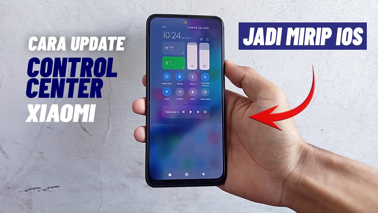 Cara Update Control Center Xiaomi ke yang Terbaru - YouTube