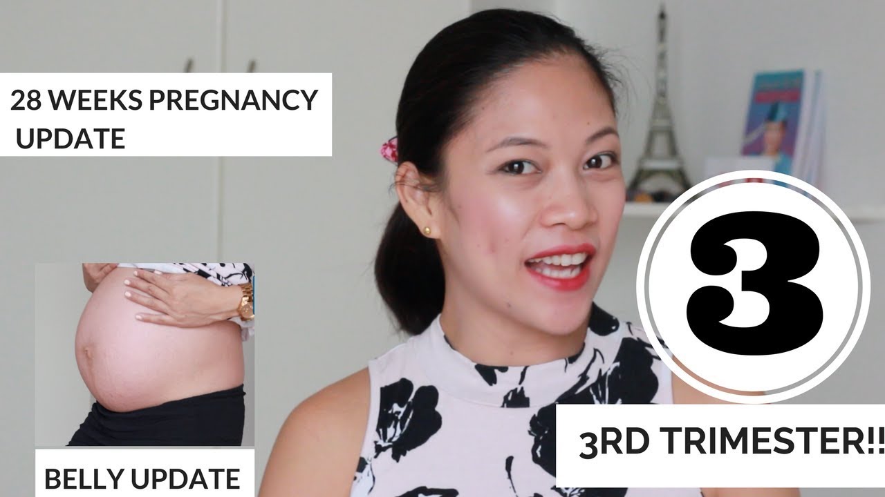 28th Week PREGNANCY UPDATE | How baby likes to move in my tummy? Baby ...