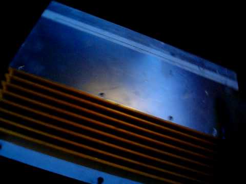 precision audio Thump 700 watt amp - YouTube