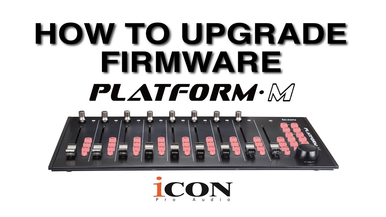 How To Upgrade Firmware on Platform M and Platform X - YouTube