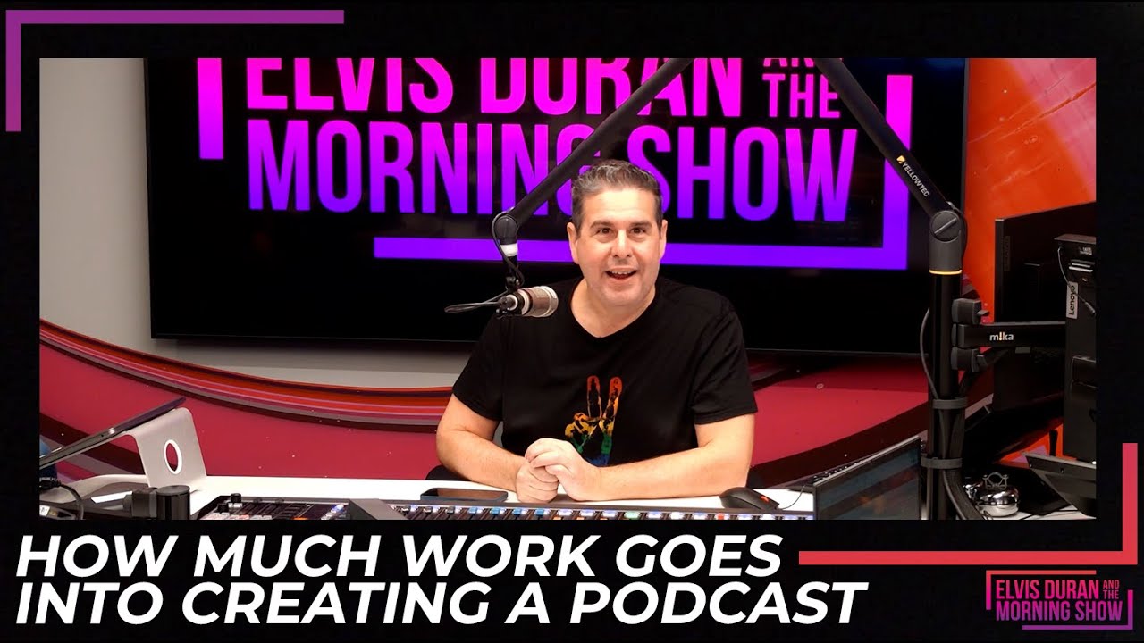How Much Work Goes Into Creating A Podcast | 15 Minute Morning Show ...
