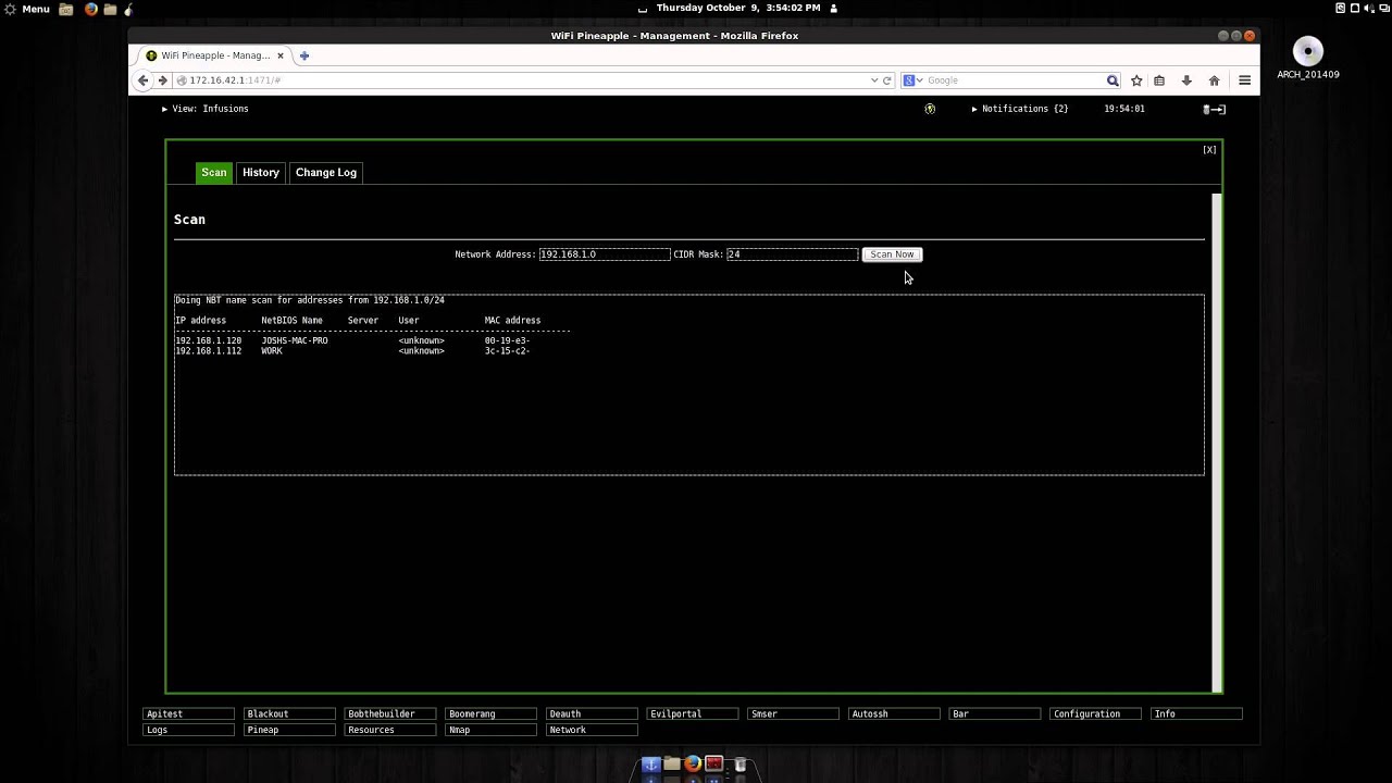 New Infusion - Nbt Scan - YouTube
