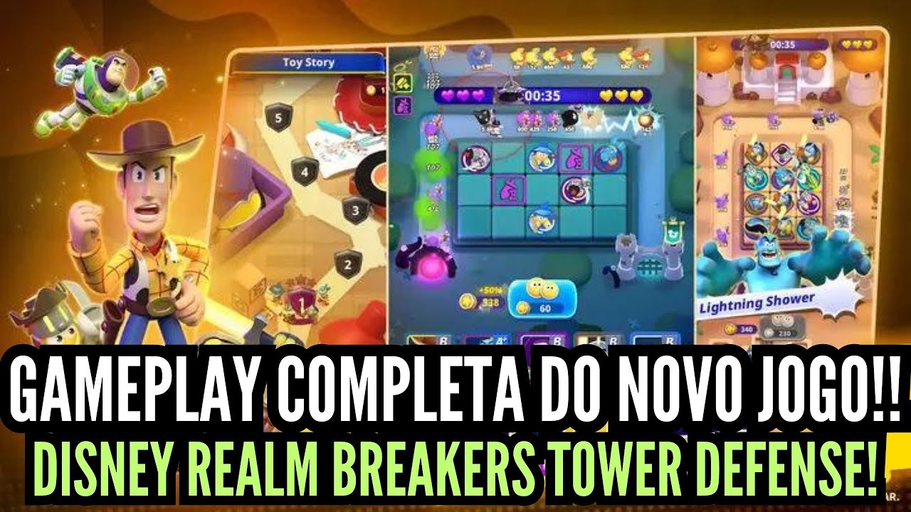 ⭐DISNEY REALM BREAKERS - GAMEPLAY COMPLETA DO NOVO JOGO DA DISNEY ...