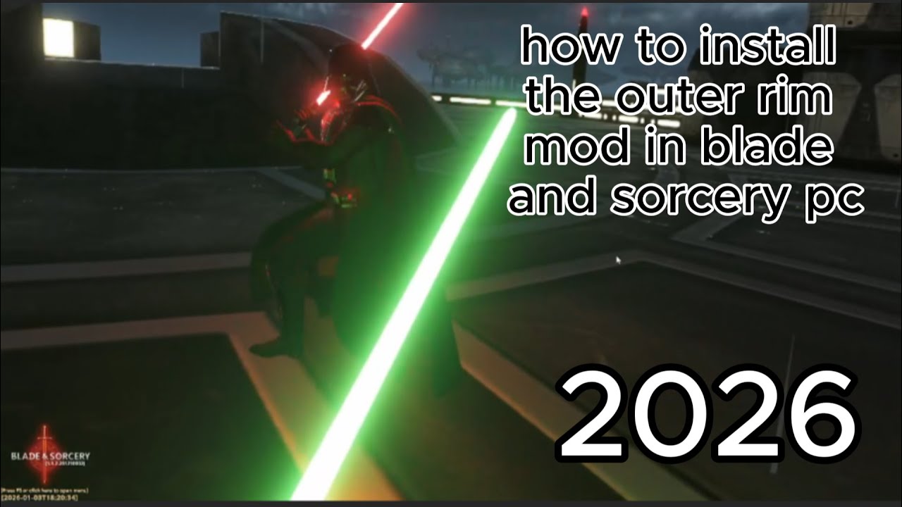 How to install the outer rim mod in blade and sorcery pc - YouTube