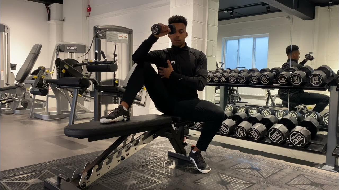 Seated DB External Rotation | Exercise Video Library - YouTube